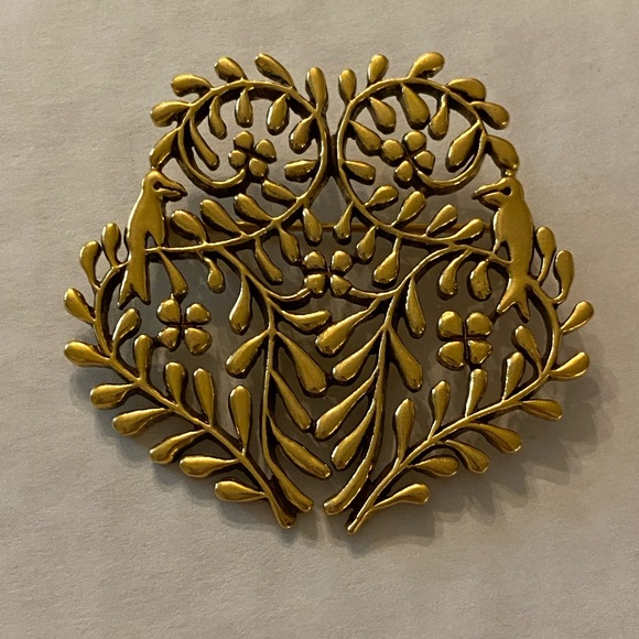 Mma | Jewelry | Mma Two Turtle Doves In Tree Combo Brooch And Pendant ...